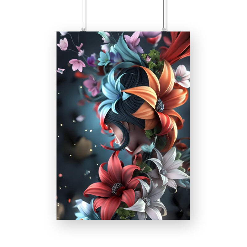 Flower Poster - A3/A4 | Arthyna Pvt. Ltd. | Hyderabad, India